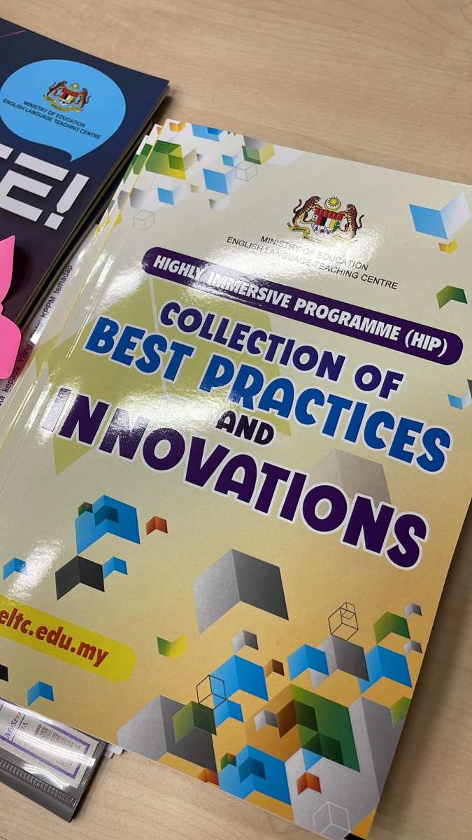 ELTC, MOE publishes book on best practices of the Highly Immersive ...