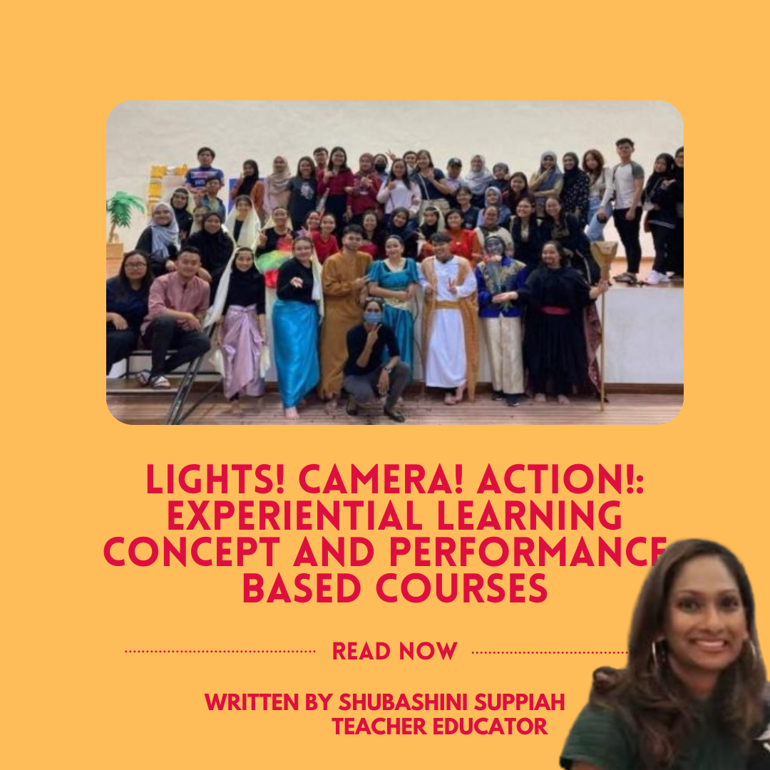 Lights! Camera! Action!: Experiential learning concept and performance ...